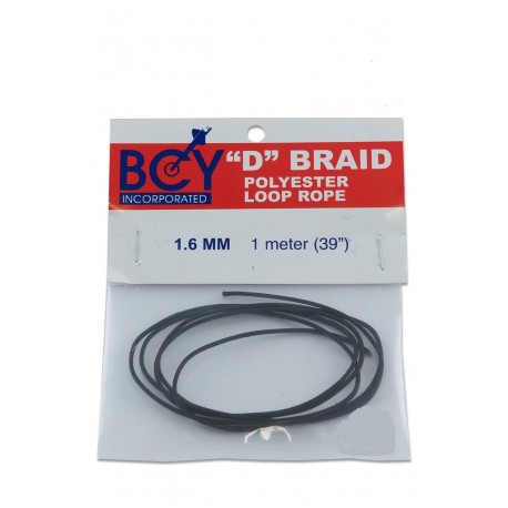 BCY D-LOOP D-BRAIDED DIA 16MM / 1 METRE - 3D ARCHERY