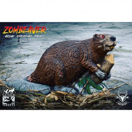 LEITOLD CIBLE 3D CASTOR ZOMBIE - 3D ARCHERY